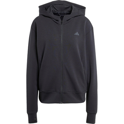 Adidas/阿迪达斯官方正品当季女士新款连帽针织外套JP2654