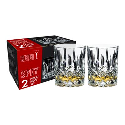 Riedel经典刻花水晶玻璃威士忌杯