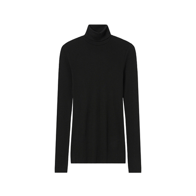 440ME轻薄高领羊毛针织打底毛衣