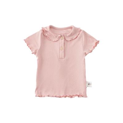 女童短袖女宝宝t恤2025夏季新款