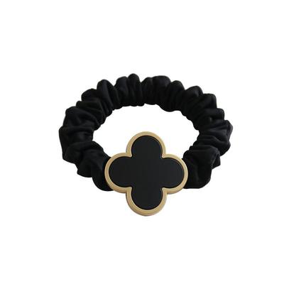 韩国气质发绳简约幸运草发圈