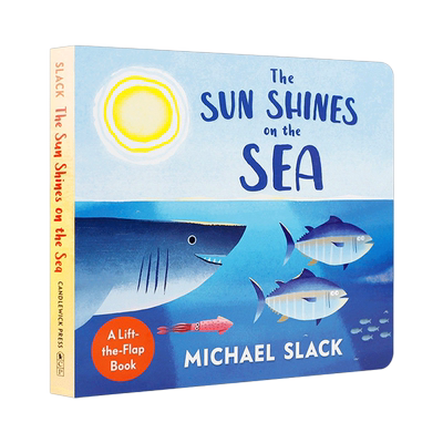 英文原版 The Sun Shines on the Sea 阳光照耀着大海 3-5岁低幼儿童启蒙认知绘本 纸板书 英文版 进口英语原版书籍