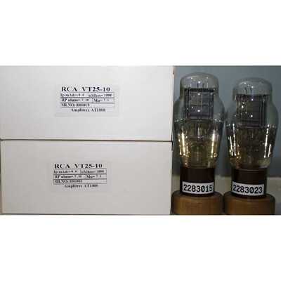 议价VT25-10 RCA 制造 Amplitrex 测试 1 对配对 2 件