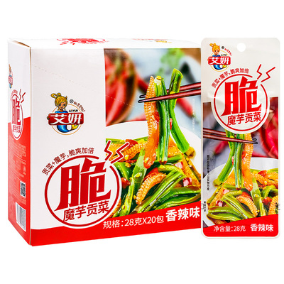 艾妍魔芋贡菜28g大袋装