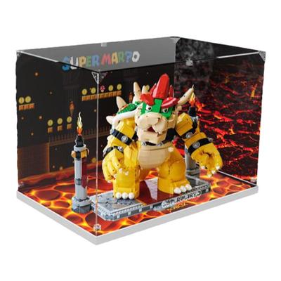 适用乐高71411亚克力展示盒