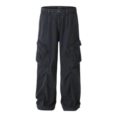 XBRO美式复古多口袋工装休闲裤