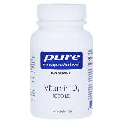 欧洲直邮雀巢倍宜pure维D3补钙1000IE免疫力骨骼健康胶囊120粒