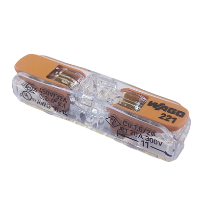 wago万可221-2411接线端子连接器
