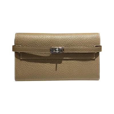 荔枝纹togo皮h家钱包进口牛皮