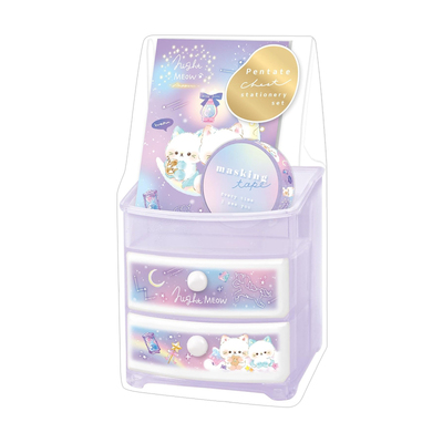 日本Q-LiA笔筒文具套装