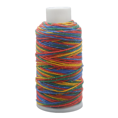 1.0MM星空蒙古手搓棉线段染闪金