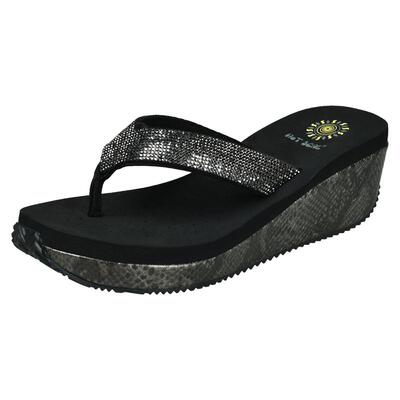 hotseal新款中跟时尚舒适凉拖鞋