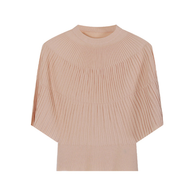 高级感温柔百搭披肩针织衫上衣女