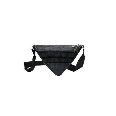 15/16 植鞣革牛皮三角包 中性 潮牌个性小众设计斜挎包真皮单肩包