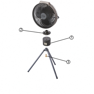 V600+旋转套件v1040风扇摇头配件