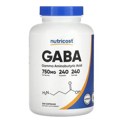 NutricostGABA-γ-氨基丁酸健康情绪骨骼发育高含量帮助睡眠