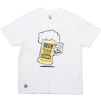 CHUMS洽洽鸟运动户外休闲短袖男女同款运动半袖百搭T恤CH01-2372