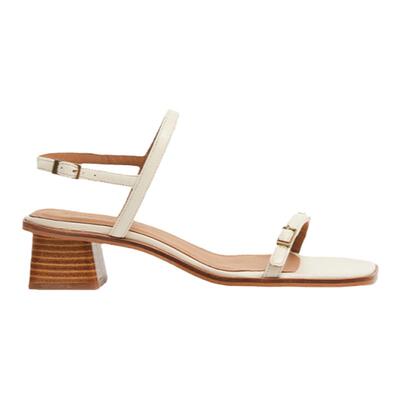 Flattered女士一字式扣带凉鞋