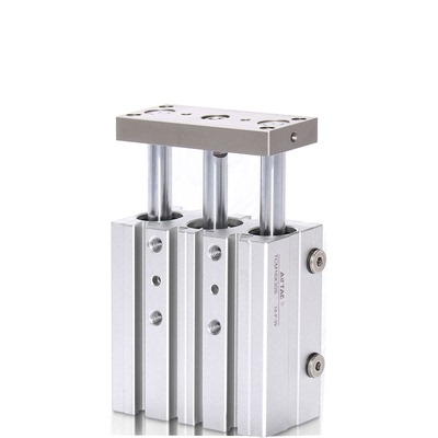 亚德客三轴三杆铜套带导杆气缸