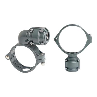 铝合金空气管道配件快换三通接头