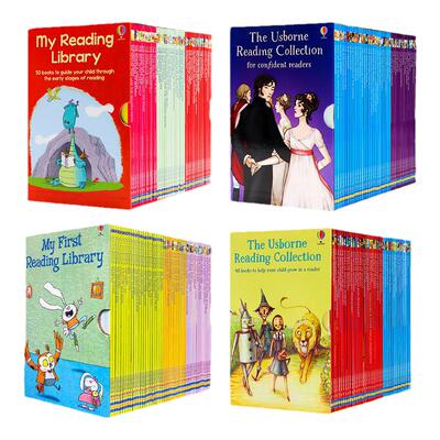 My First Reading Library 我的第一二三四个图书馆 Usborne 分级阅读英文原版绘本 Usborne beginners 初学者历史动物百科桥梁书