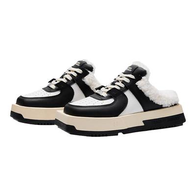 圆方不对称球鞋半拖低帮球鞋