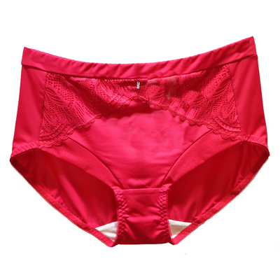 爱戴冰丝女士中腰包臀收腹内裤