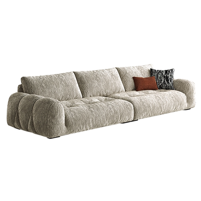 亲肤柔软雪尼尔-落叶松实木框架