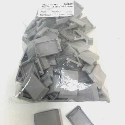 100x Rexroth 3 842 548 846 3842548846 Abdeckung fr Aluprofil