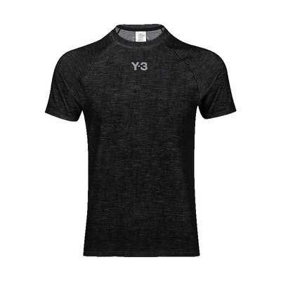 Y-3短袖黑色插肩袖T恤男士