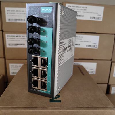 议价MOXA EDS-408A-MM-ST 摩莎 百兆多模2光6电 网管交换机 现货