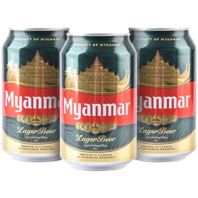 330ML*6罐装缅甸进口缅玛啤酒