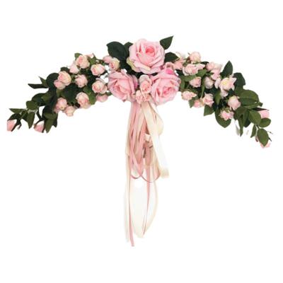 仿真花玫瑰花欧式门饰可定制婚房