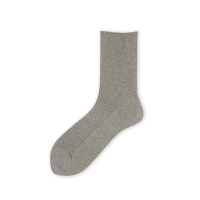 Tabio袜子女闪亮金丝中筒纯色