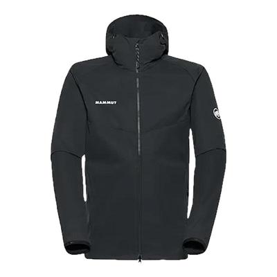 【张若昀同款】MAMMUT猛犸象男Granite户外防风连帽软壳外套