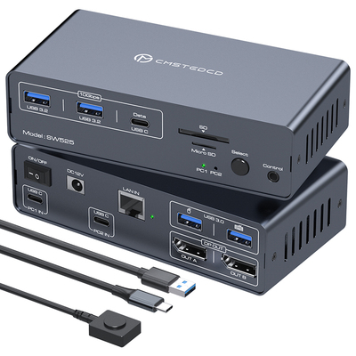 typeckvm切换器13合1扩展坞