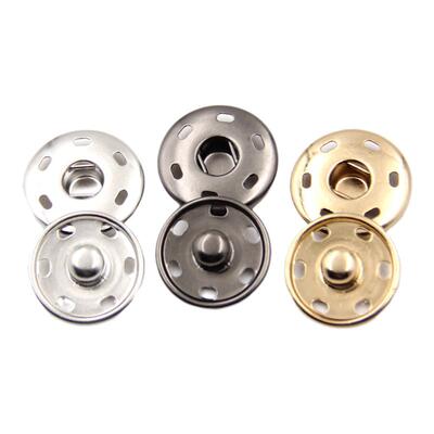 暗扣扣子圆形大衣扣女羽绒服儿童