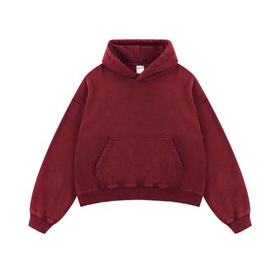 【BOXY短宽版】加绒防寒保暖卫衣