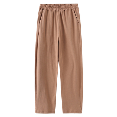 香蕉镰刀型时尚VB全棉宽松练功裤