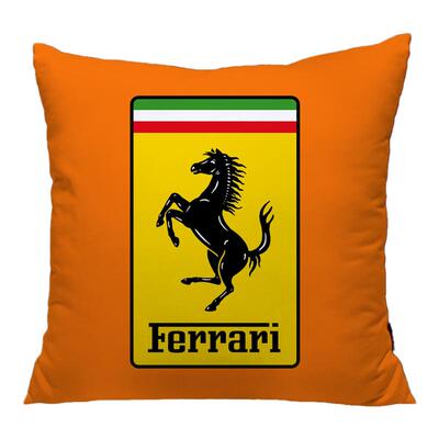 正品法拉利farrari高档车载抱枕赛车LOGO抱枕被法兰克福车展专用