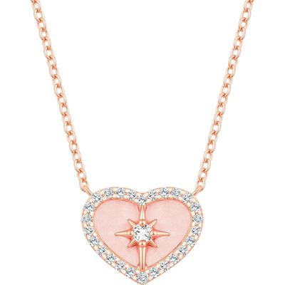 SIMPLEJOYS心芒项链女925银