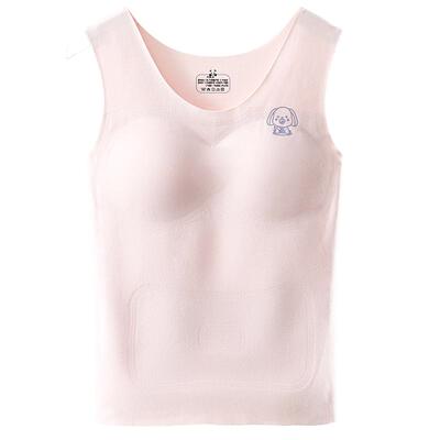 少女德绒背心加厚保暖固定杯