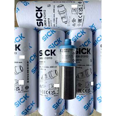 议价德国西克SICK超声波槽型传感器UM30-213113  UM30-214113 215
