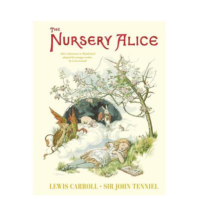 【现货】【麦克米伦160周年纪念典藏版】幼儿版爱丽丝 Lewis Carroll为小读者特别改编 触摸互动 百年彩图复原版 原版英文儿童故事