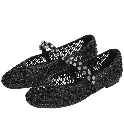 73hours法式渔网玛丽珍鞋