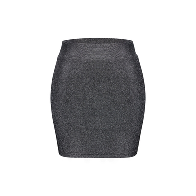 亮丝热辣女团包臀短裙时尚百搭