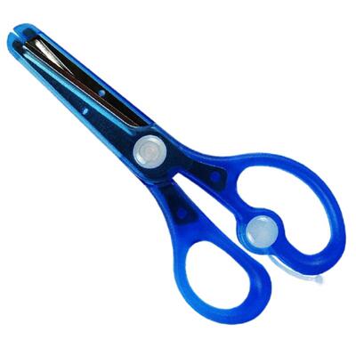 日本stad安全剪刀圆头儿童专用