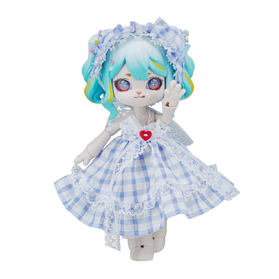 COME4FREE小方椰娃衣OB11玩偶BJD娃衣公仔裙子衣服