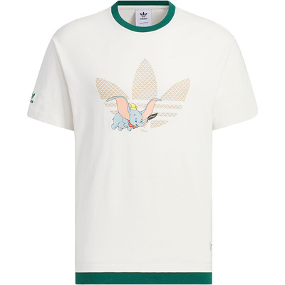 阿迪达斯男子运动休闲卡通短袖