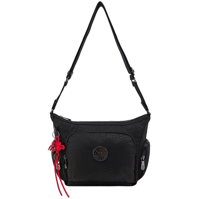 Kipling男女款斜挎百纳牛角包